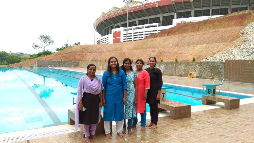Adults Take to the Water at the KSFL-TENVIC Sports Academy - Aug 2017